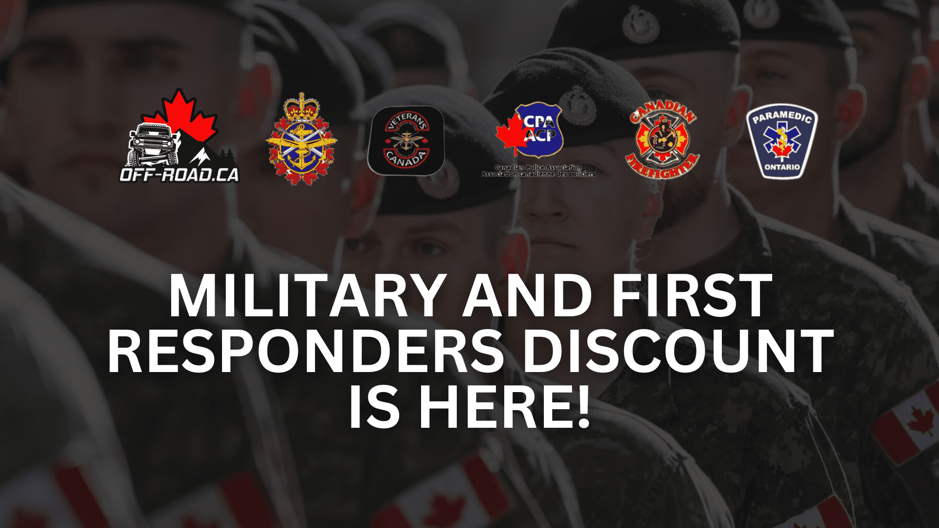 Launching Our New Discount Program for Military and First Responders ...