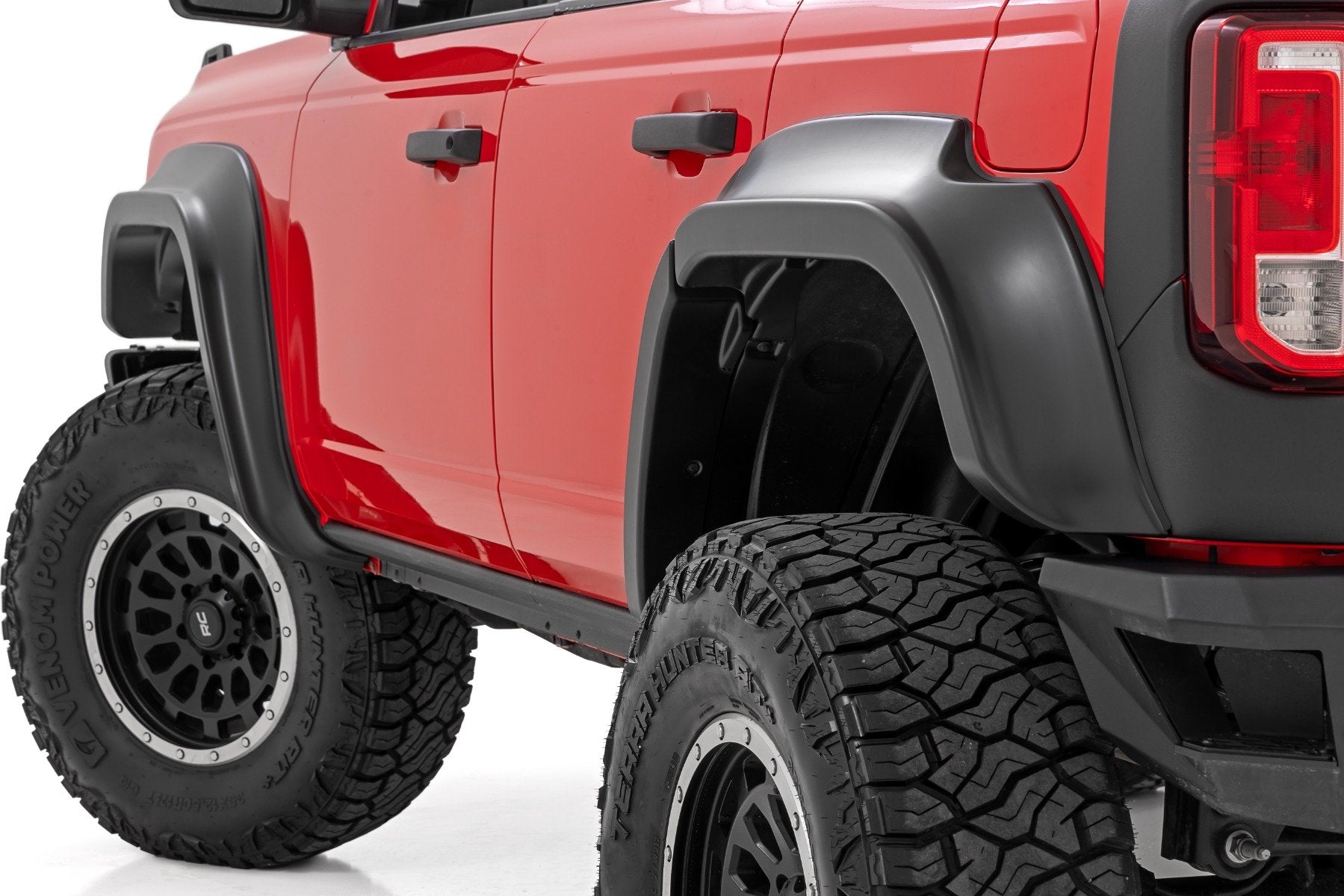 Rough Country O-F12124-JS | Fender Flares | JS Iconic Siver | Ford ...