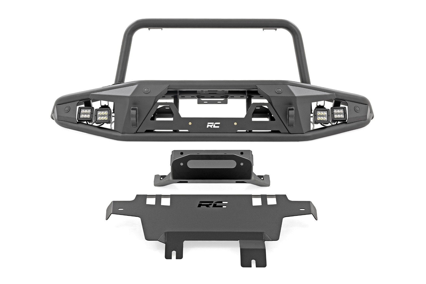Rough Country 51205 | Rear Bumper | Tubular | Ford Bronco 4WD (2021 ...