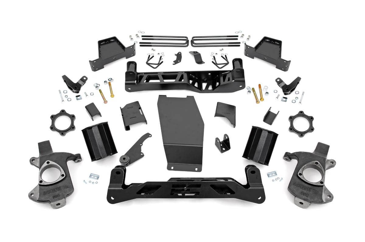 Rough Country 18802 | 7 Inch Lift Kit | Magneride | Cast Steel | GMC ...